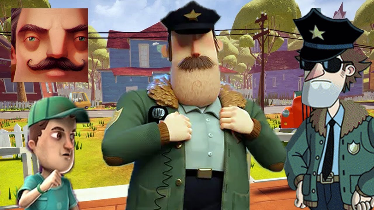 Hello Neighbor - My New Neighbor Hello Neighbor 2 Police Keith Nielsen ...