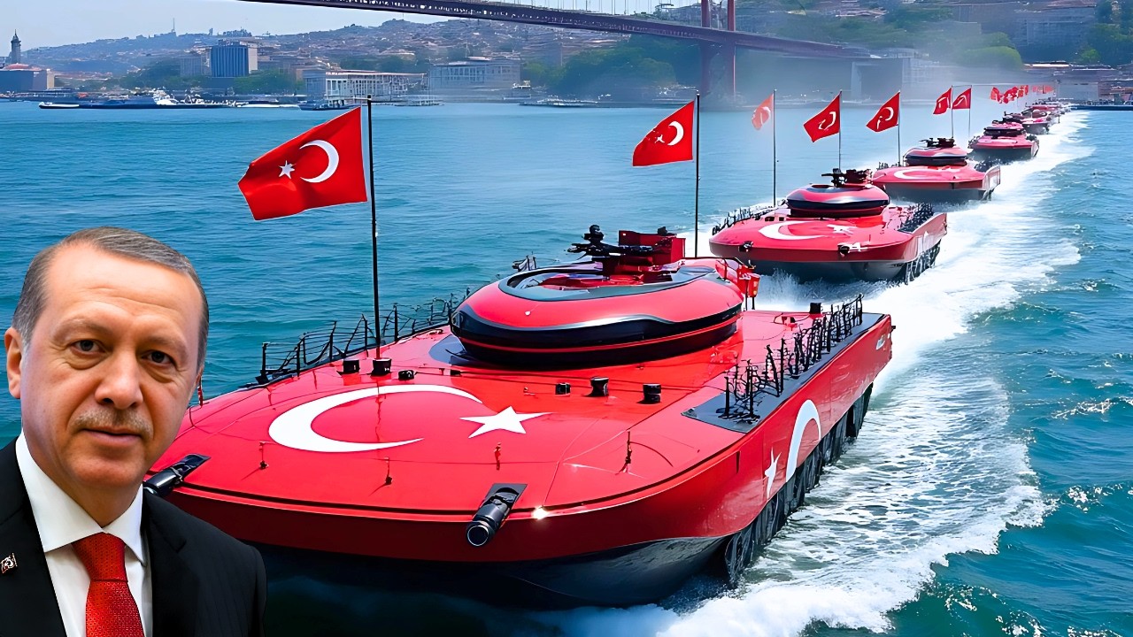 Game Changer: New Turkish Amphibious Assault Vehicles SHOCK The US And ...