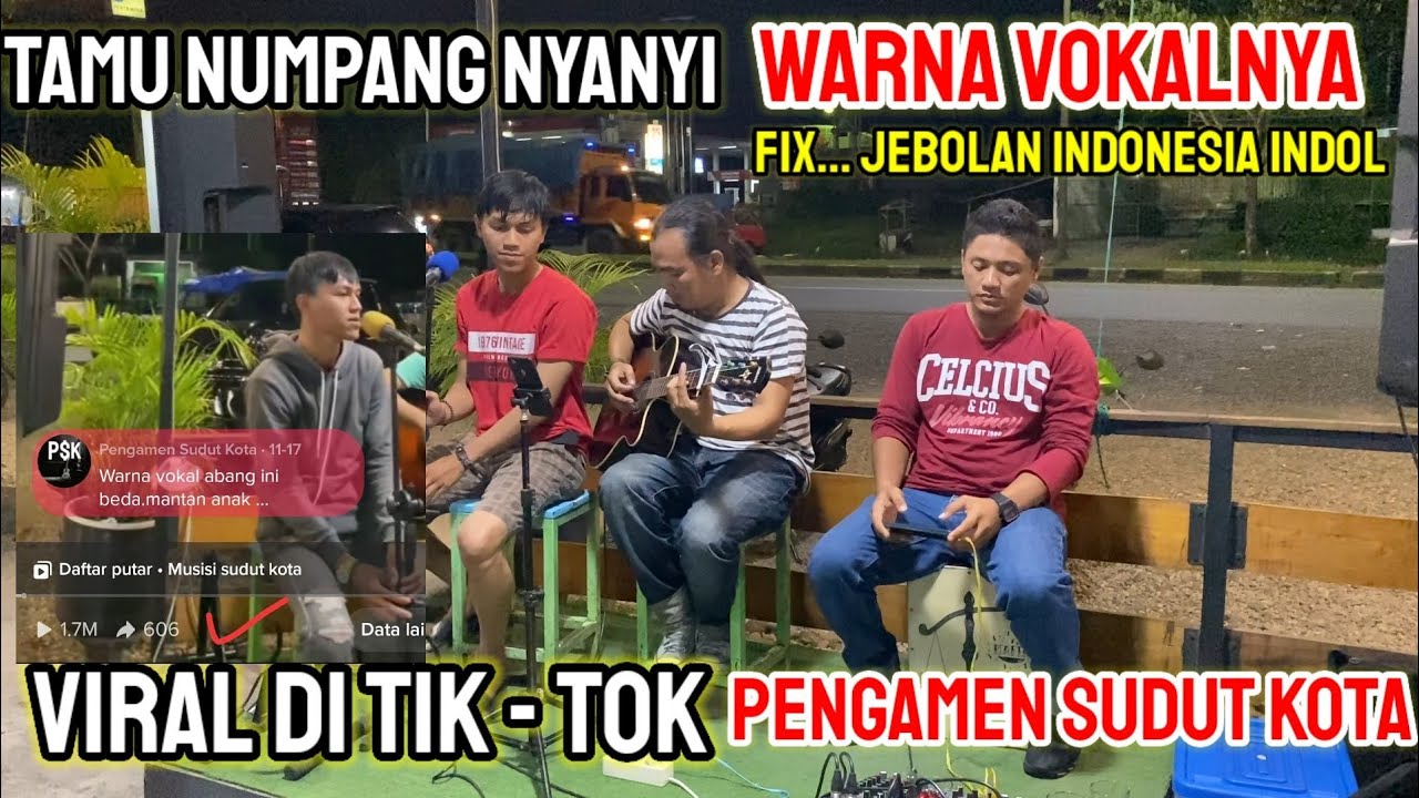 Live Ngamen - TERENDAP LARAKU - Nama Vokalis ini Sama dengan Mantan ...