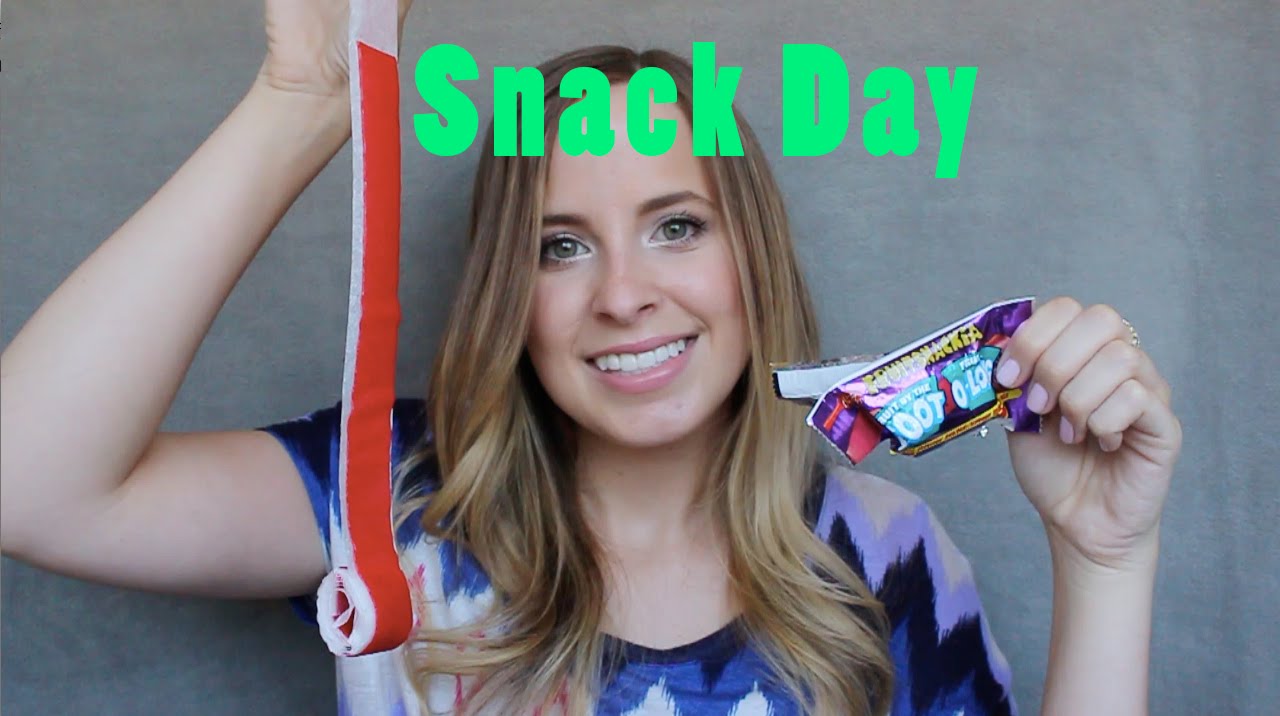 Snack Day: Fruit By The Foot Review | Heather Pickles - YouTube