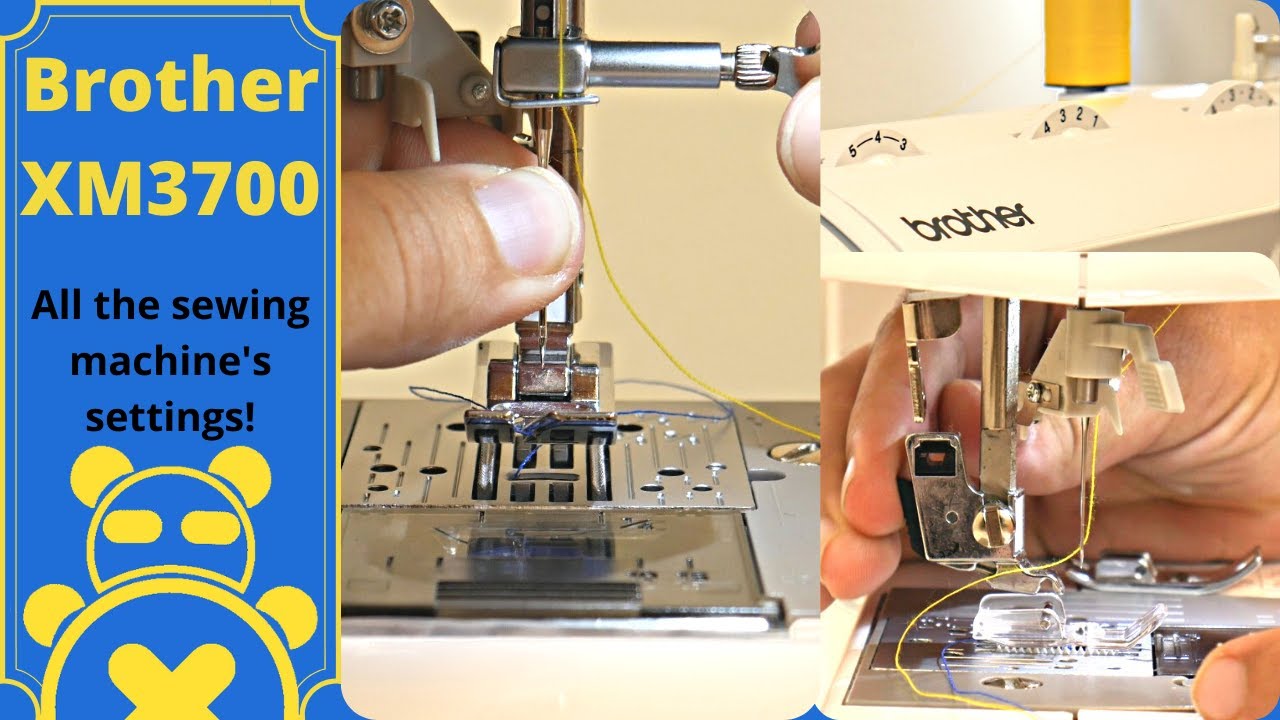 Chapter 4: The Sewing Machine Settings - YouTube