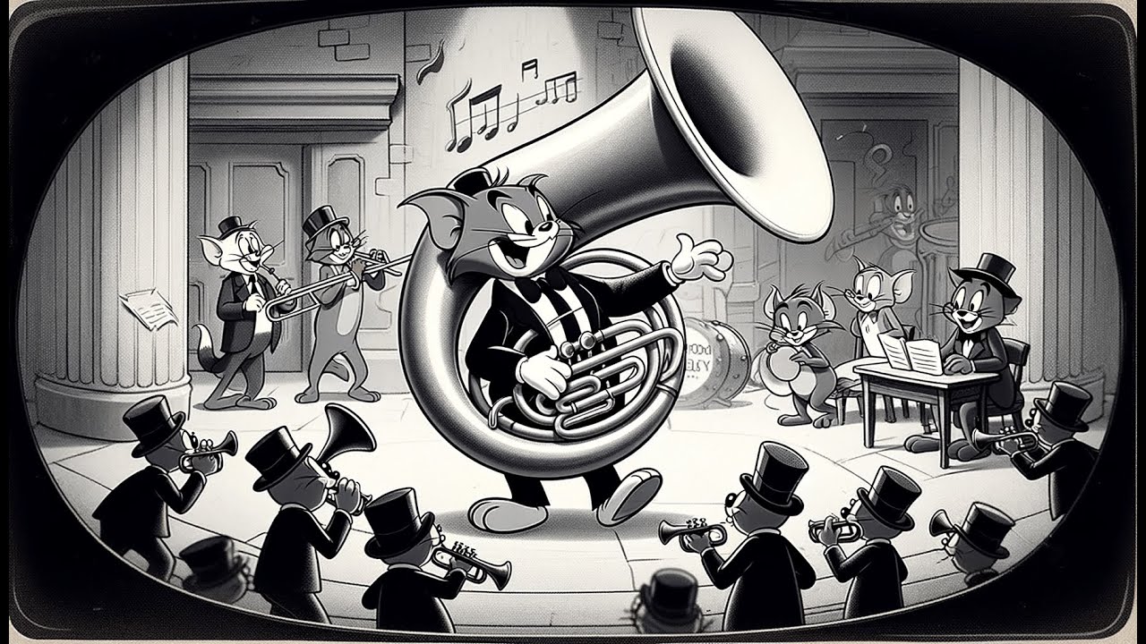 Classic Laughs Unleashed: 'Tom and Jerry - The Tuba Tooter' (1932 ...