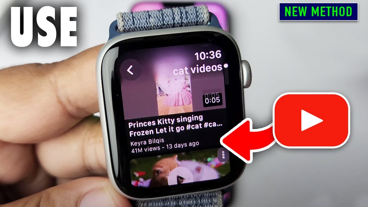 How to use YouTube in Apple Watch SE - Full guide - YouTube