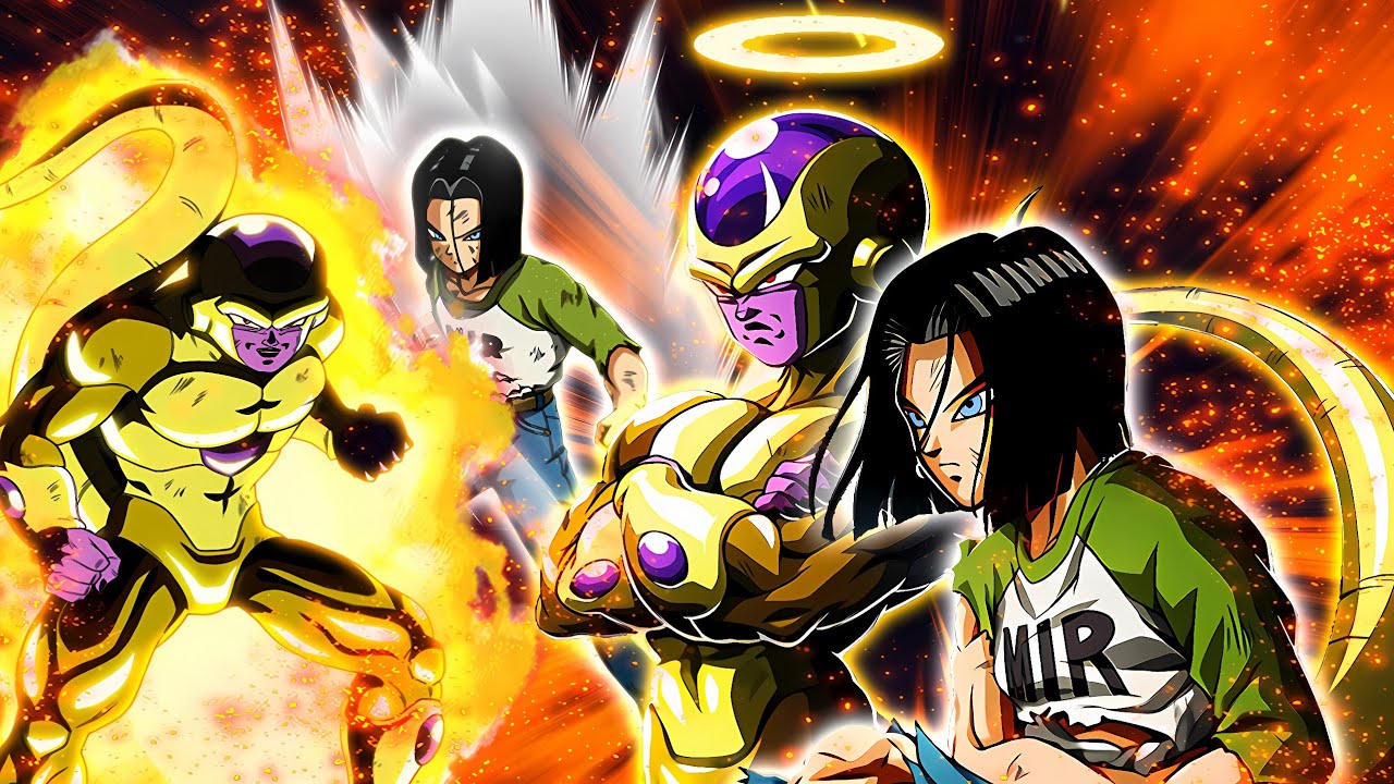 ANDROID 17 & GOLDEN FREEZA PHY LR DUBLADO 🇧🇷 l DBZ DOKKAN BATTLE - YouTube
