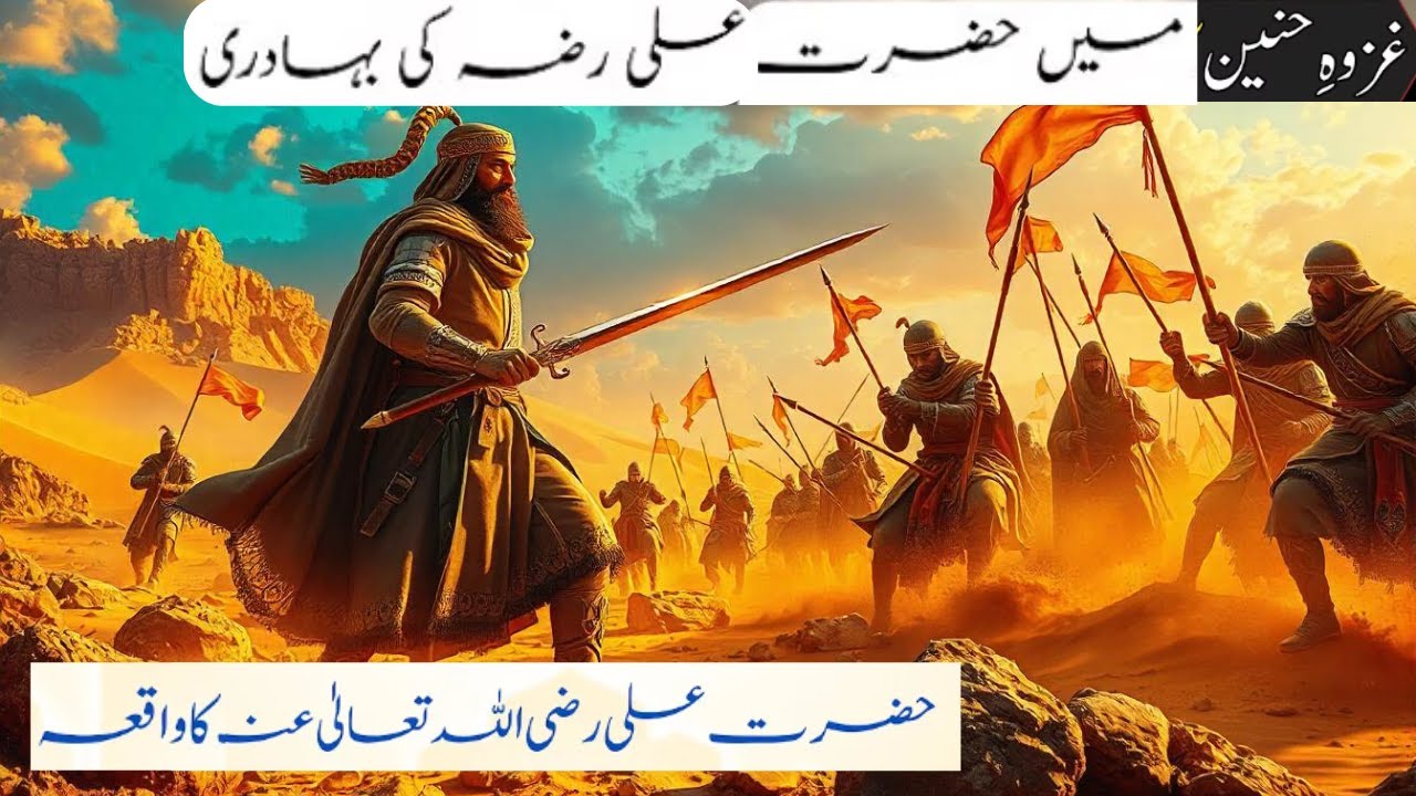 🌟The Bravery of Hazrat Ali (R.A.) in the Battle of Hunain ⚔️ | Epic ...