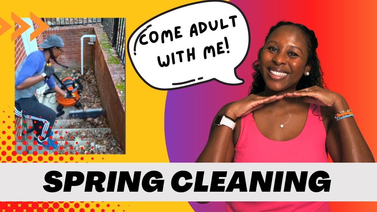 Self Reflection While Spring Cleaning [Yard Work] [Leaf Pickup] - YouTube