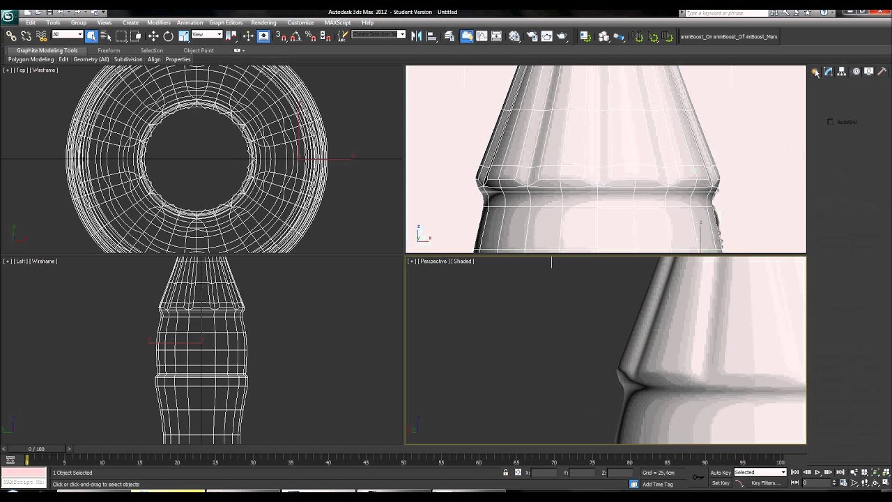 Coke Bottle - Modeling Part 2 HD 1080p - YouTube