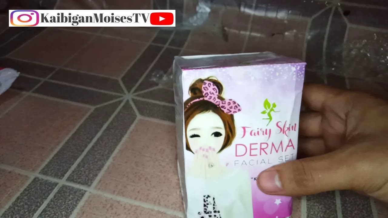 UNBOXING fairy Skin Derma Set sponsored by Kimberly Ponce CEO - YouTube