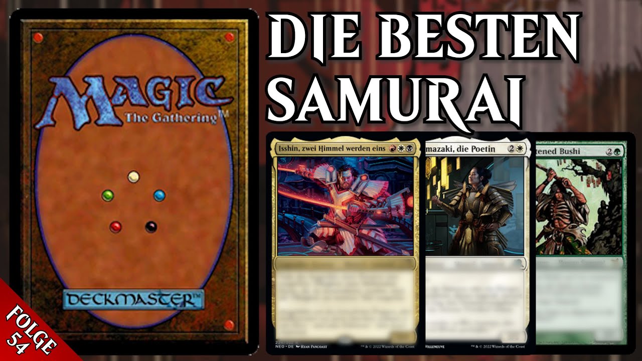 MTG Die besten Samurai | Magic the Gathering deutsch | samurai deck ...