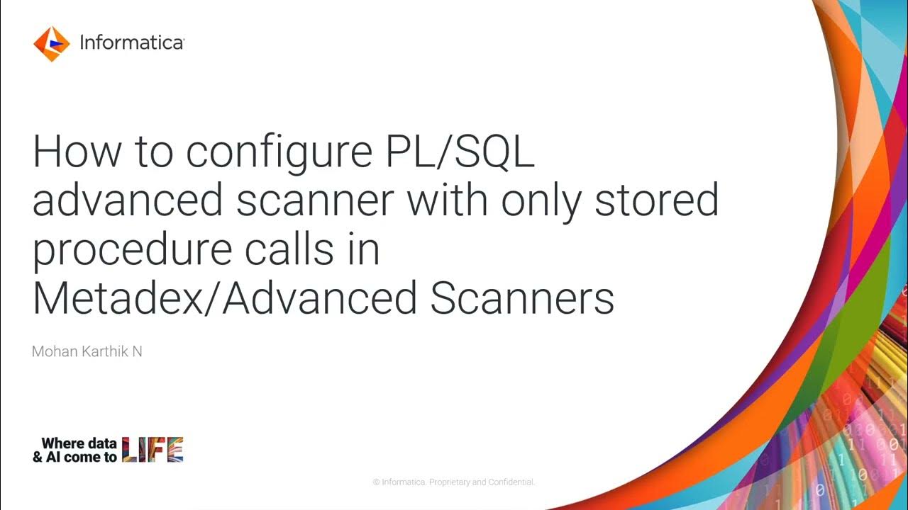 How to Configure PL/SQL Advanced Scanner with Stored Procedure Calls in Metadex/Advanced ...