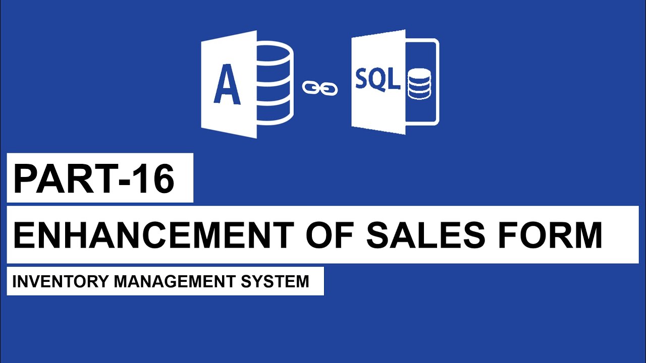 Inventory Management System | Part-16 | Enhancement of the Sales Order ...
