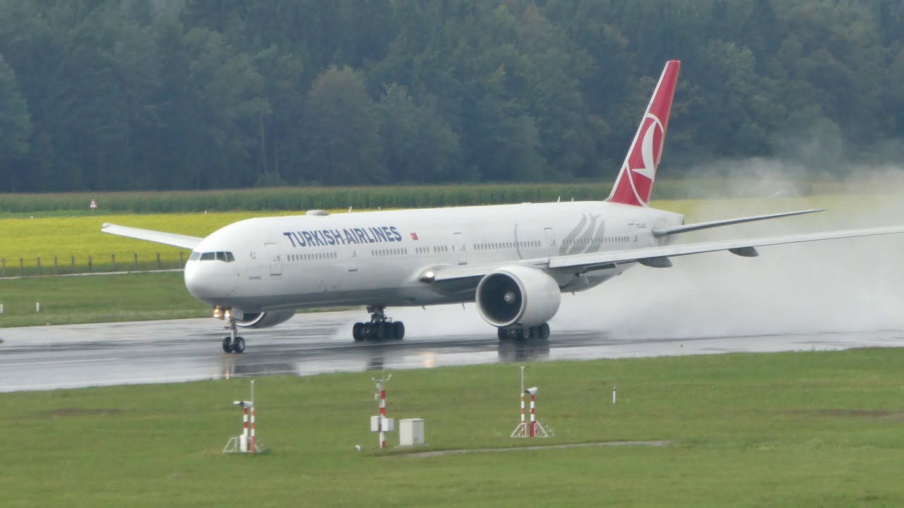 Boeing 777-300ER Take-off from LJLJ. - YouTube