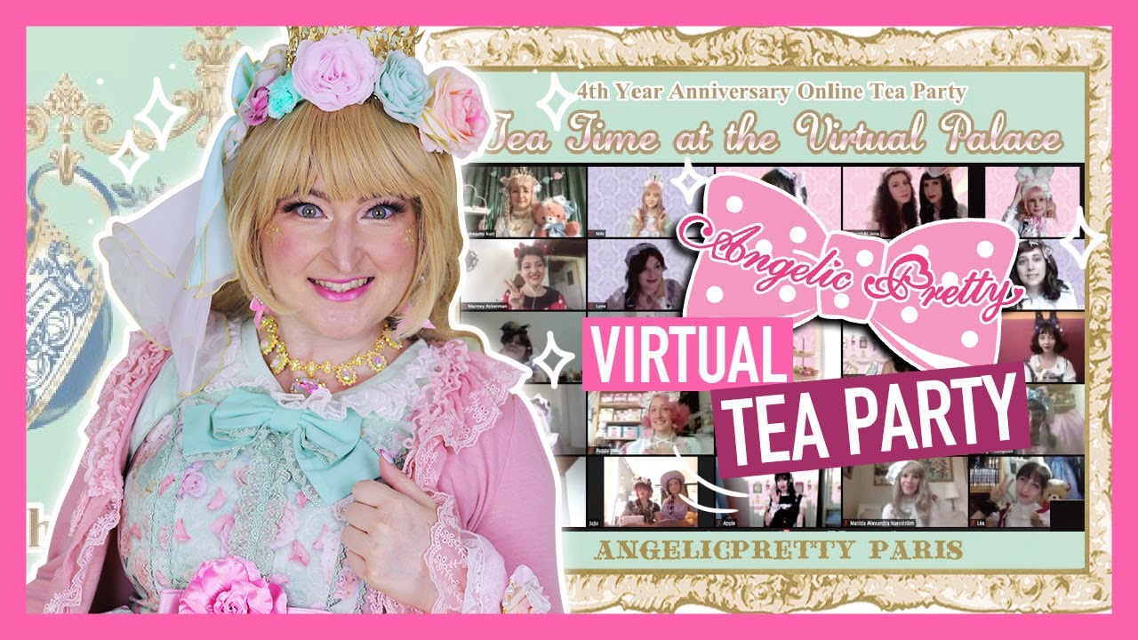 Angelic Pretty Virtual Tea Party 2020 - YouTube