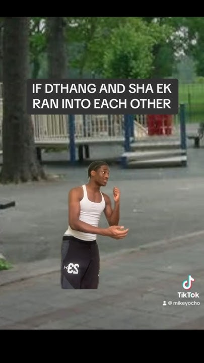 If Dthang and Sha EK ran into each other - YouTube