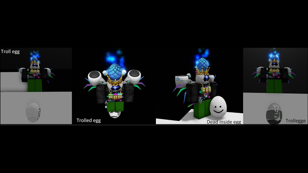 How to get every egg in the troll face area (Roblox Find The Eggs ...