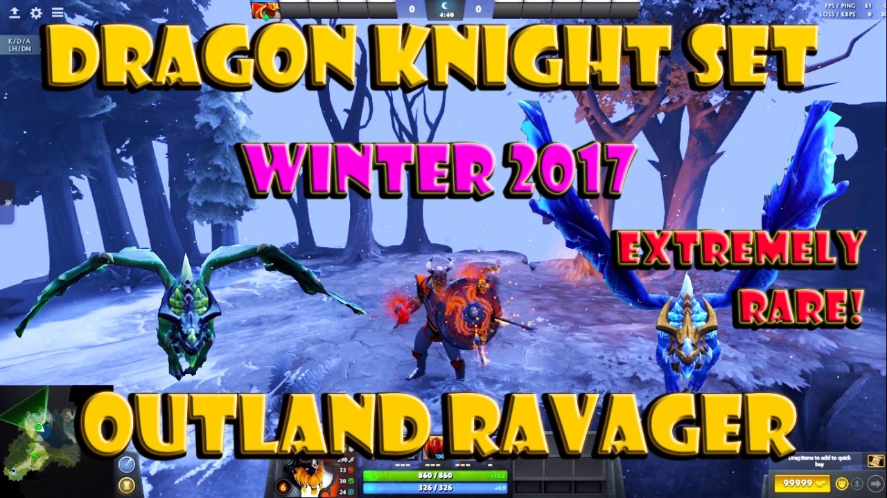 Winter 2017 Treasure III : Dragon Knight Set - Outland Ravager Dota 2 ...