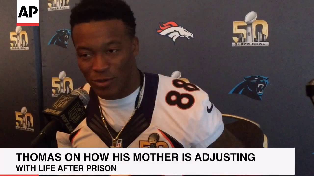 Broncos Demaryius Thomas On His Mother Adjusting To Life After Prison ...