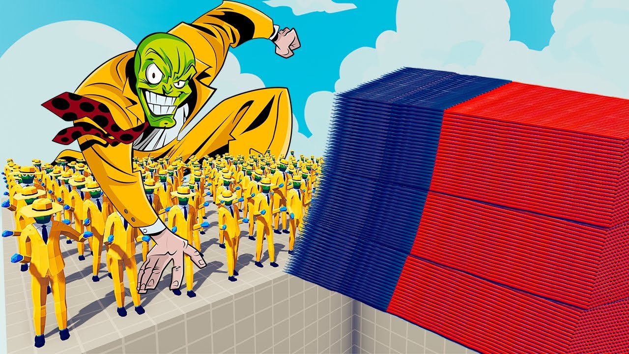 200x MASK + 1x GIANT vs EVERY GOD - Totally Accurate Battle Simulator ...