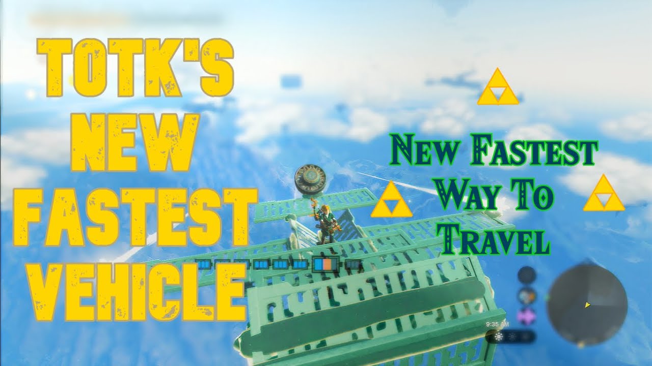 The New Speed Record TOTK!! New Jet Plane!! - YouTube