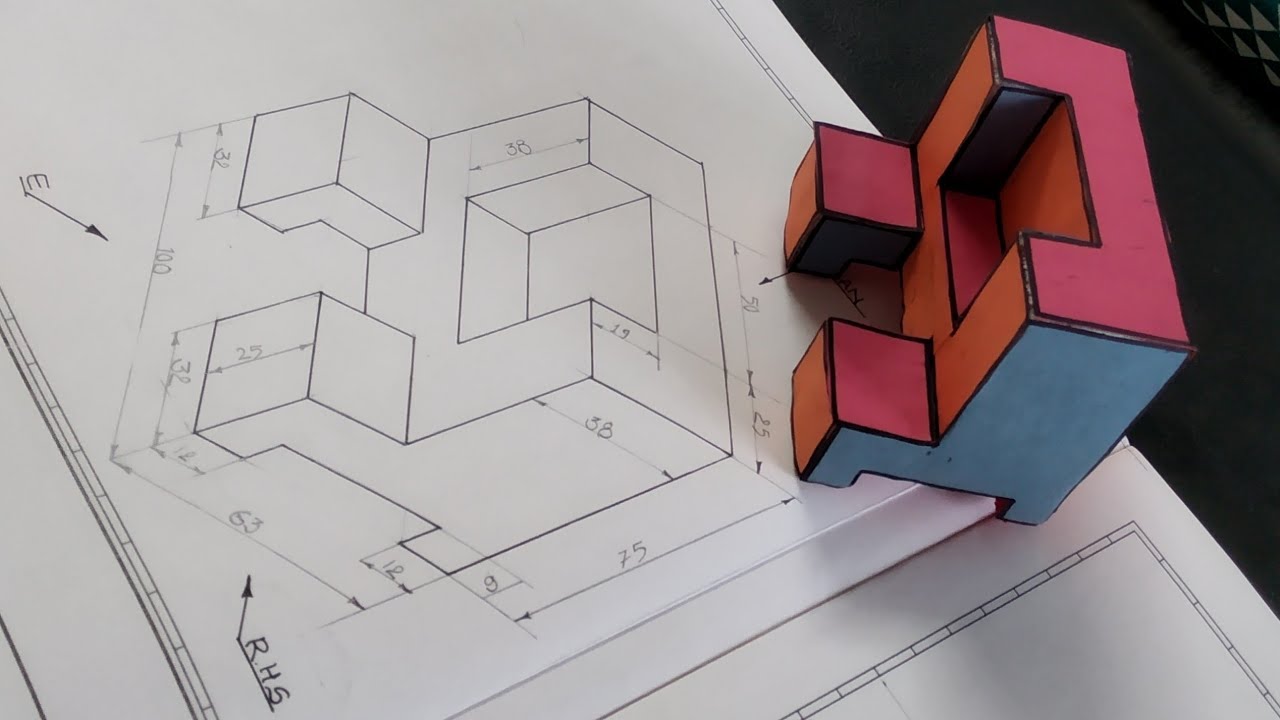 ORTHOGRAPHIC PROJECTION-5 - YouTube