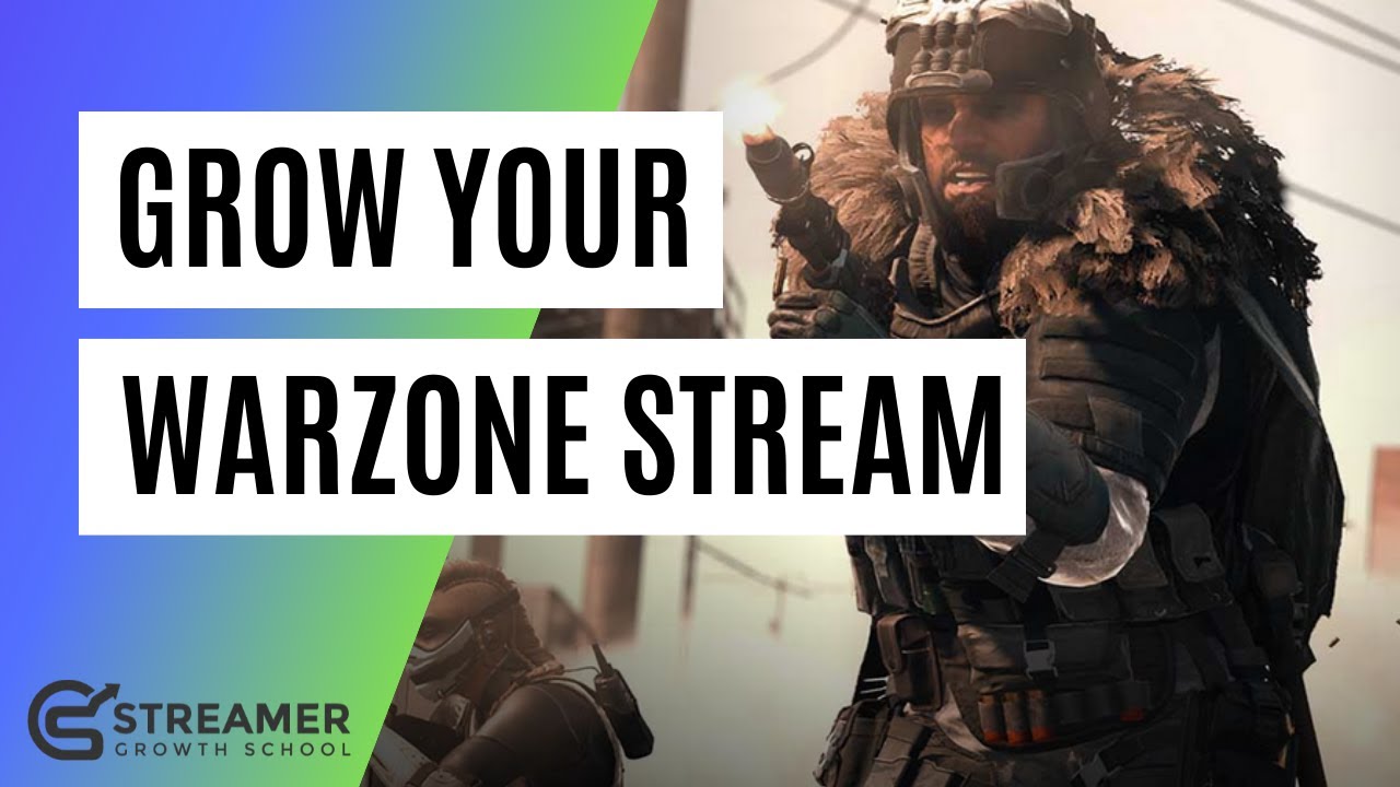 How to Grow your Warzone Stream in 2021 - YouTube