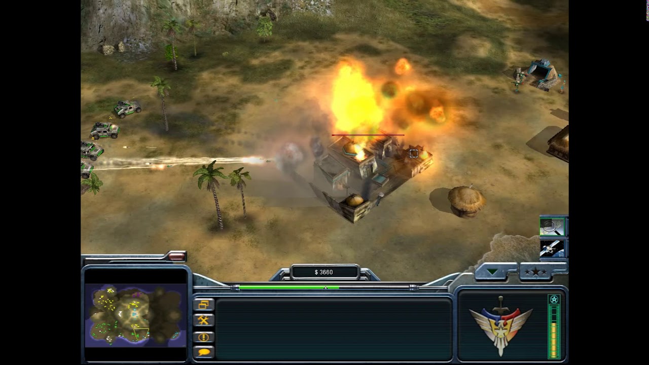 2v2 50k - a win [Command And Conquer Generals Zero Hour Multiplayer ...