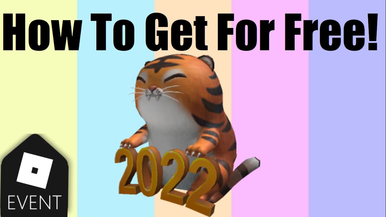 [FREE ITEM] HOW TO GET "TTT" TIGER ITEM FROM ROLIDAY 2021 EVENT ...
