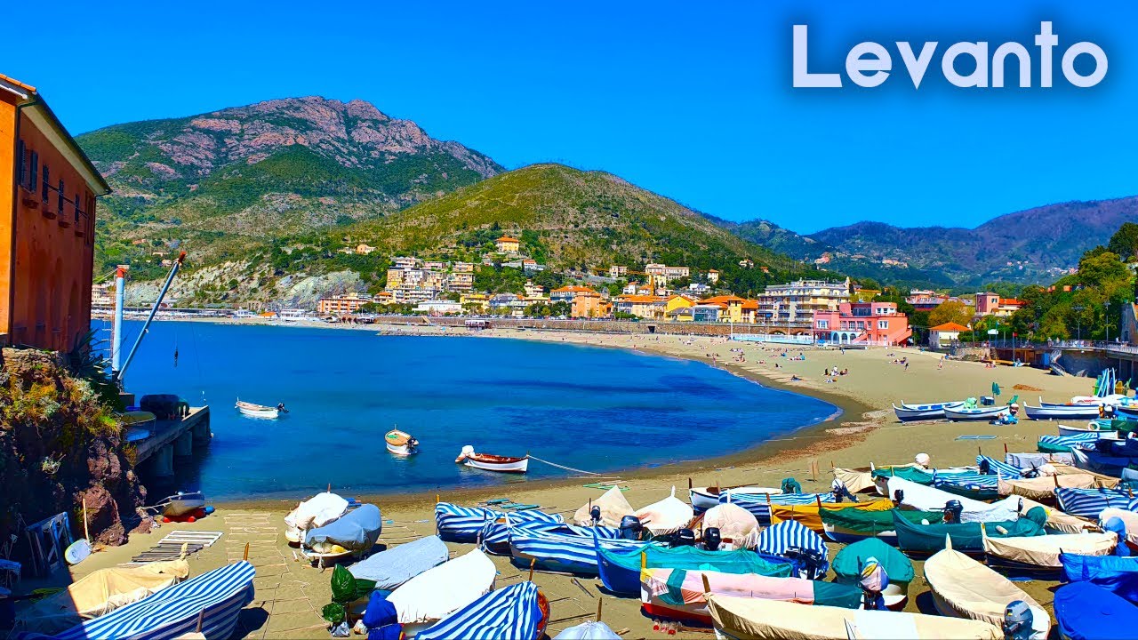 Walking Tour Levanto Italy - YouTube