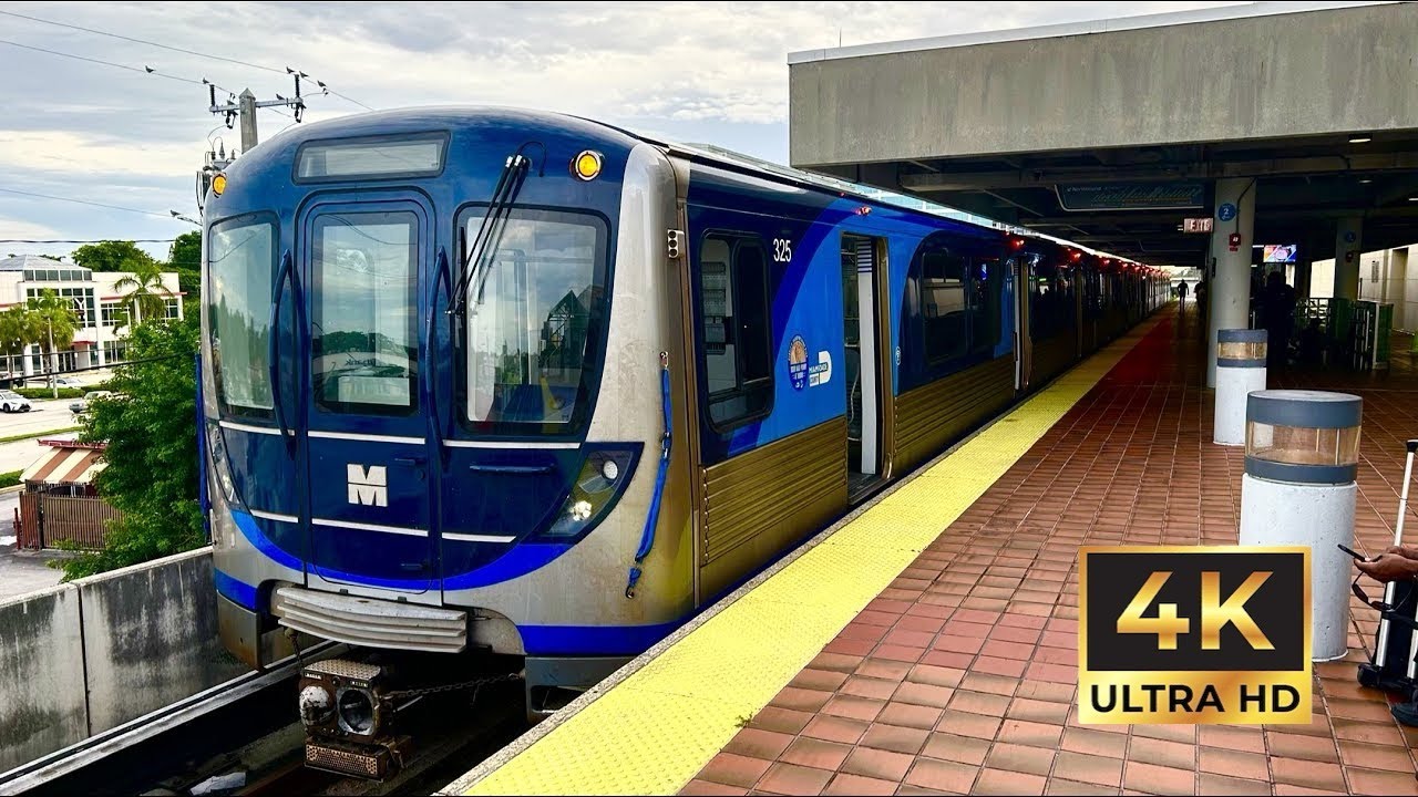 Full journey on the Metro Rail Green Line from Palmetto Station to ...