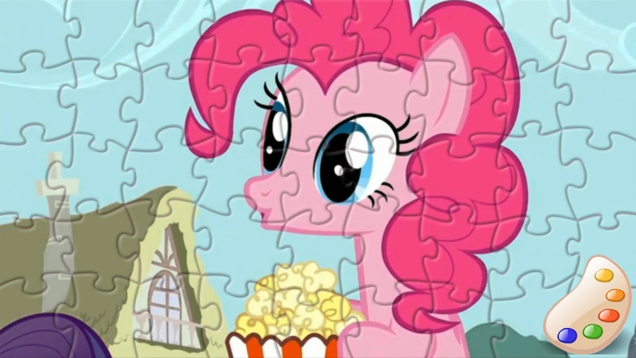 My Little Pony Pinkie Pie Fun Puzzle Game For You - YouTube