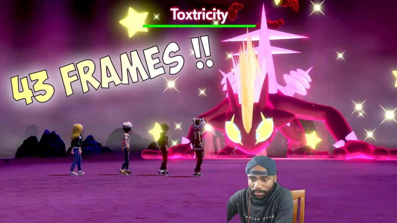 I Found Shiny G Max Toxtricity in No Time!! (Lowest Seed 43 Frames ...