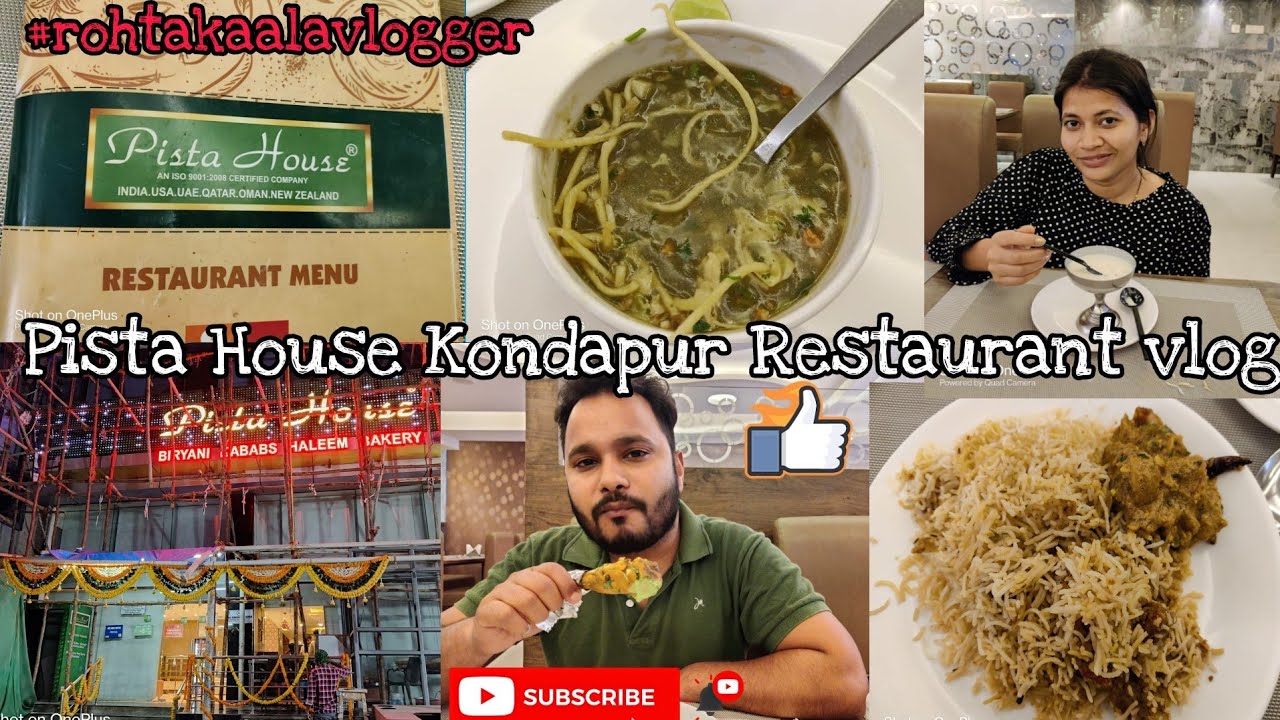 Pista House Restaurant Kondapur Hyderabad | Hyderabadi Chicken Biryani ...
