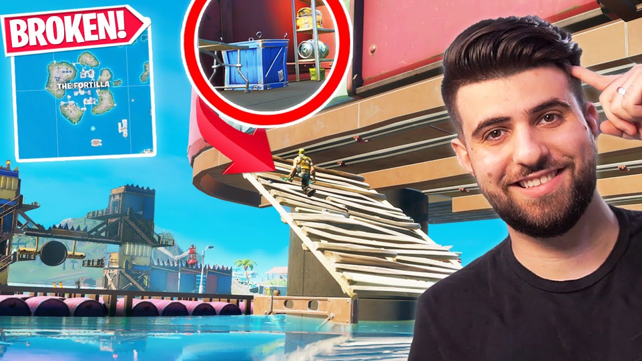 How To STEAL Loot From The VAULT at Fortilla! - Fortnite Season 3 - YouTube