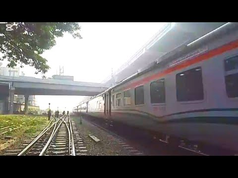 Two Speedy Train, Chattala And VAWAL Express Crossing,Tejgaon ...