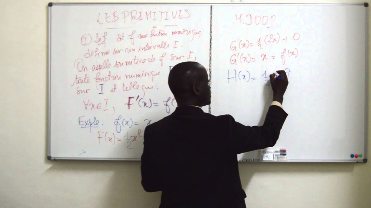 Cours - Terminale - Série S -Mathématiques: Les Primitives Suite 1 ...