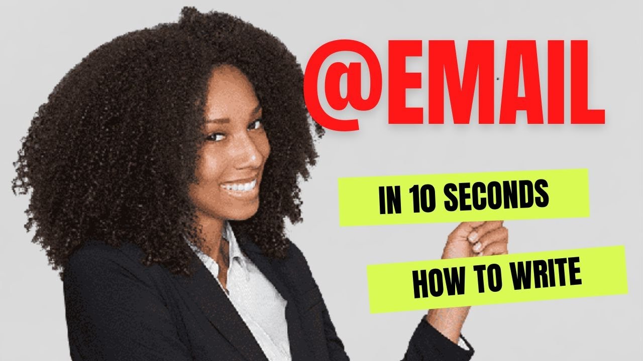 Efficient Email Writing in 10 Seconds or Less #tips #tipsandtricks ...