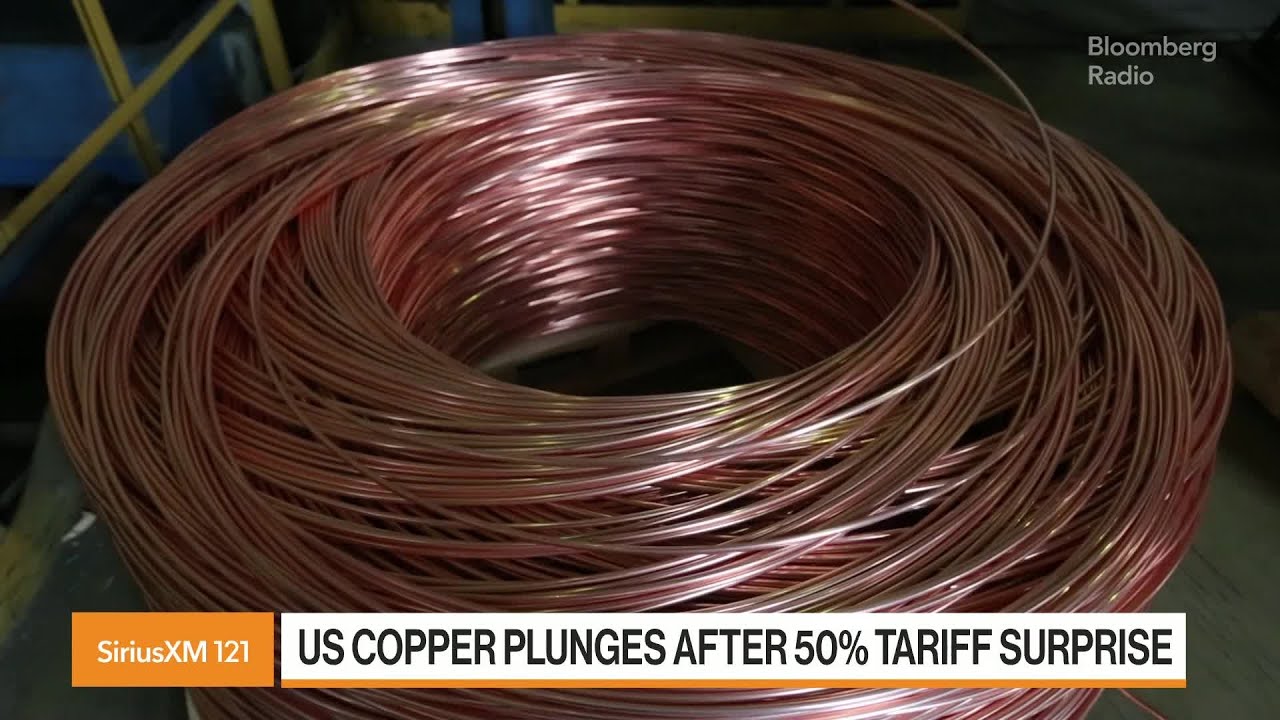 Trump Tariff Surprise Triggers Implosion of Massive Copper Trade - YouTube