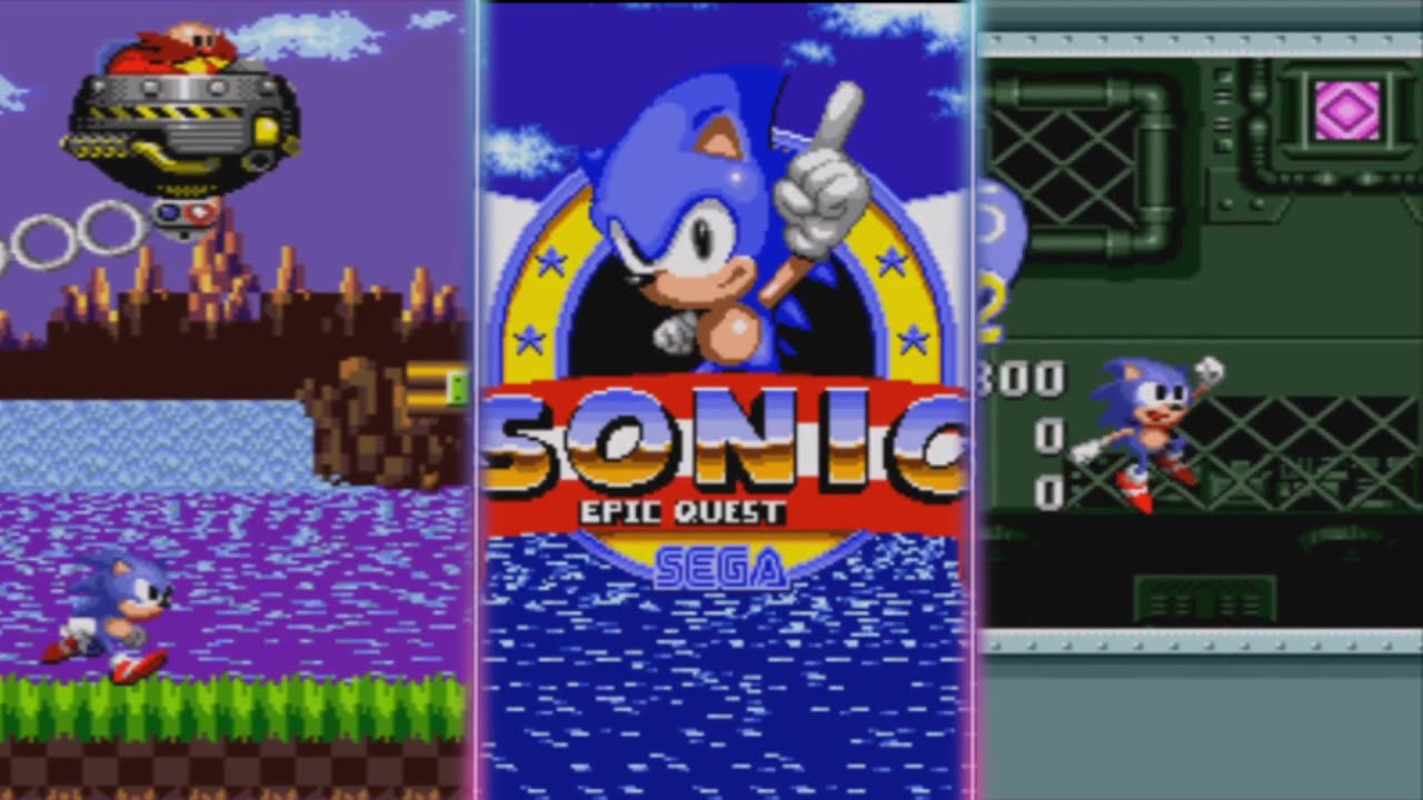 Sonic: sonic's epic quest - YouTube