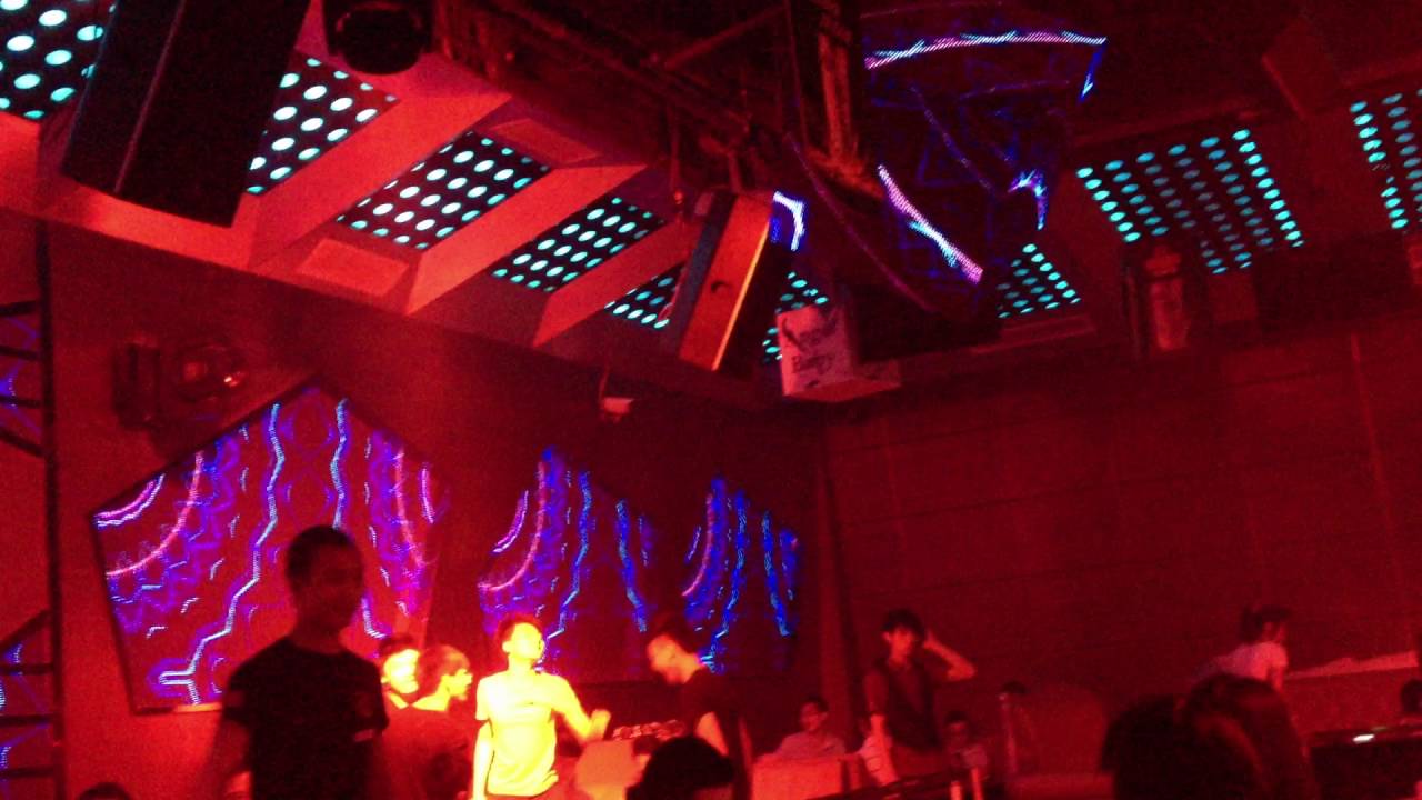 special shape led screen for night club - YouTube