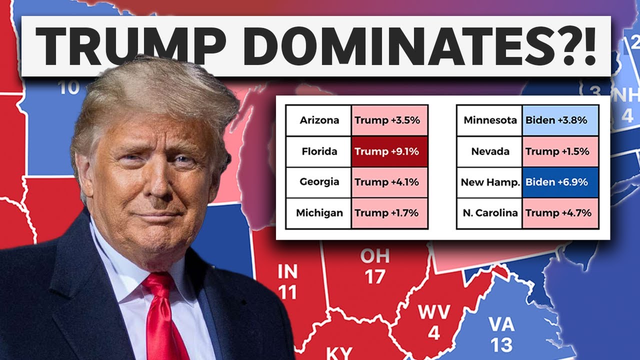 2024 Election Map Based on the LATEST POLLS! - YouTube