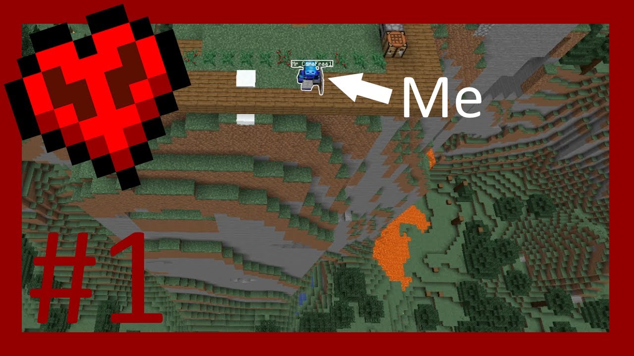 Minecraft Hardcore Ep 1 The Safest Start Ever Youtube