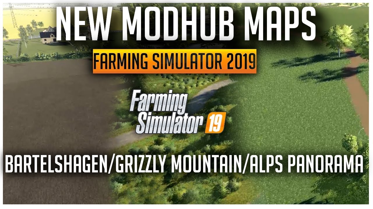 New ModHub Maps for Farming Simulator 2019 - YouTube