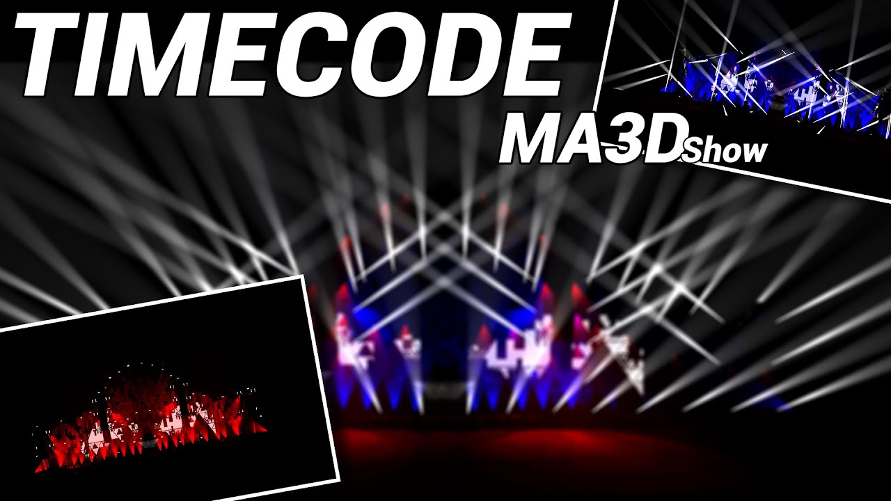 Timecode Show Light GrandMa2 Ma3d - YouTube