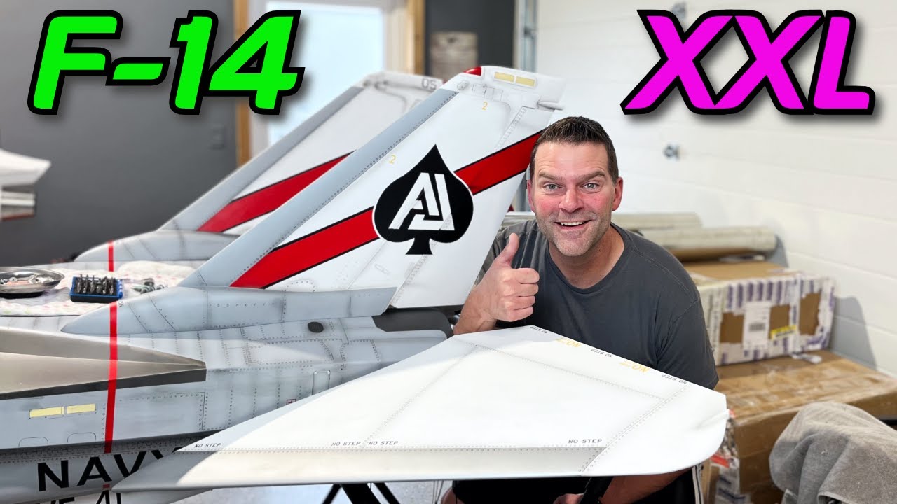 Jet Set Go! - Skymaster F-14 XXL Build Series Episode 2 - F14 Tomcat ...