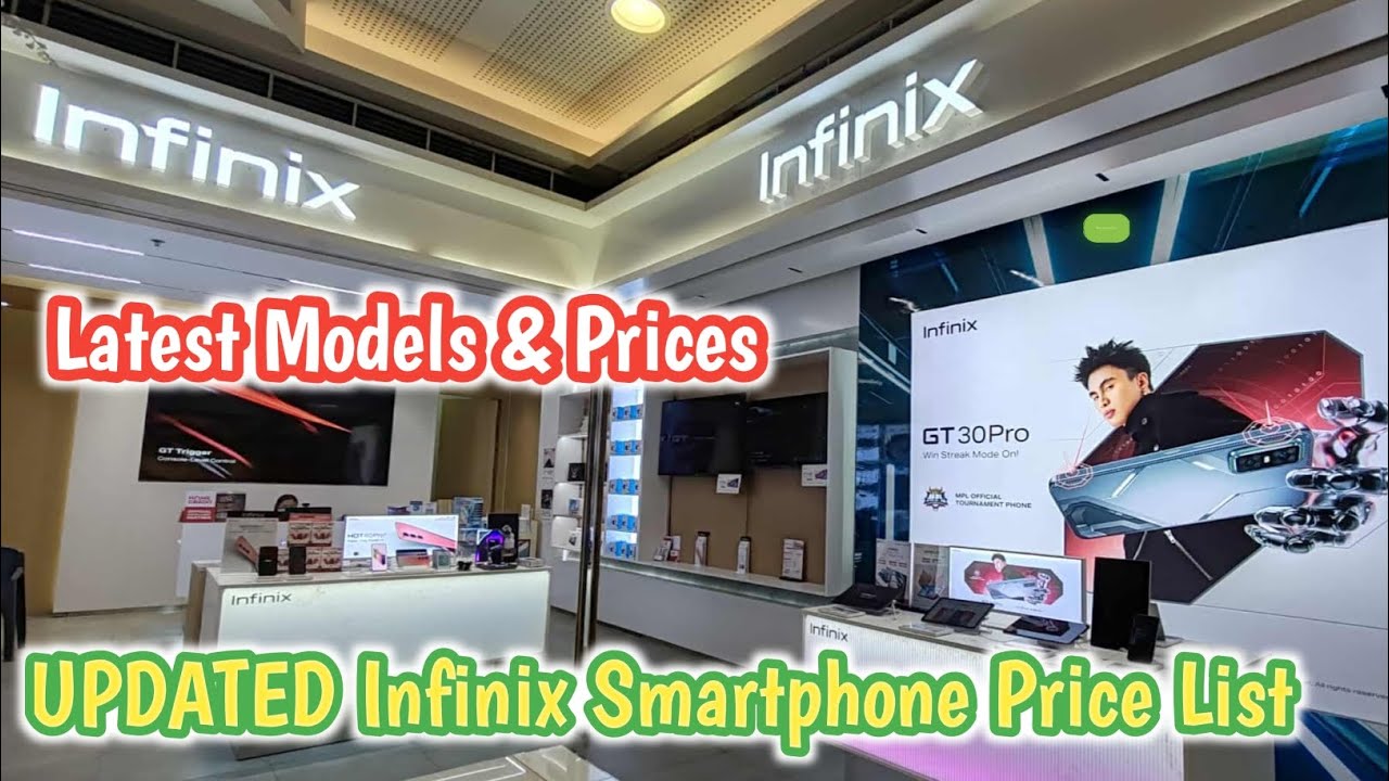 UPDATED Infinix Smartphone Price List 📱 | Latest Models & Prices - YouTube