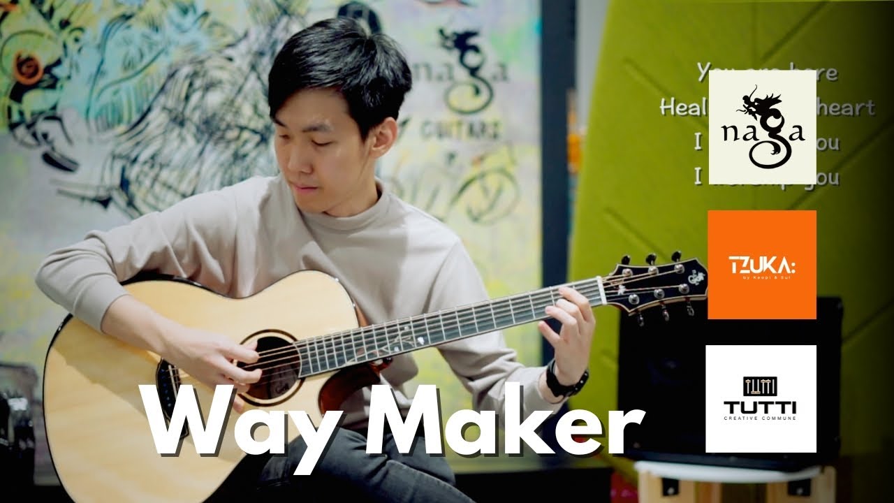 Way Maker - Acoustic Guitar Fingerstyle with Naga Guitars - YouTube