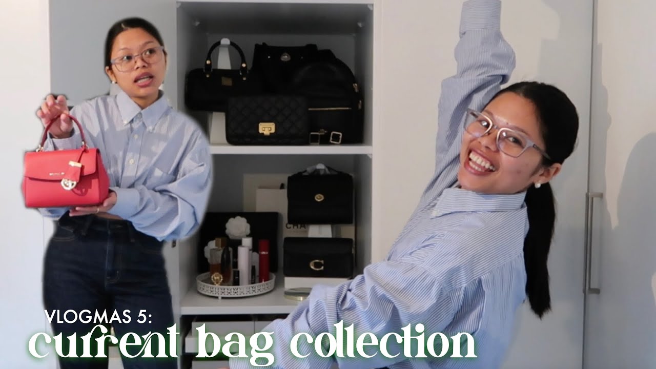 🎄vlogmas day 5 ⎯ my current bag collection (bag collection 2024) liebe ann - YouTube