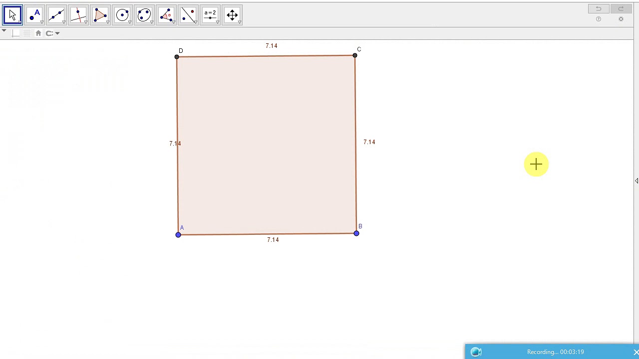 Construction of a square - YouTube