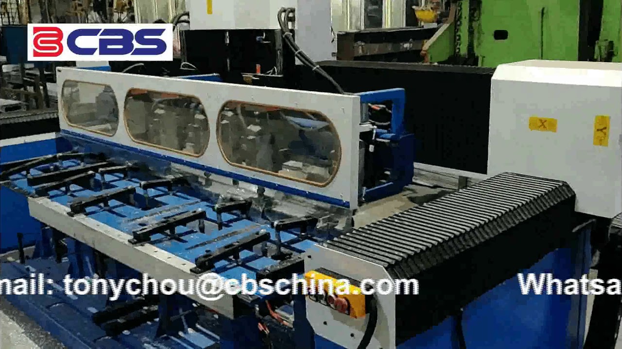 Multi-head Aluminium Formwork Slot Milling Machine - YouTube