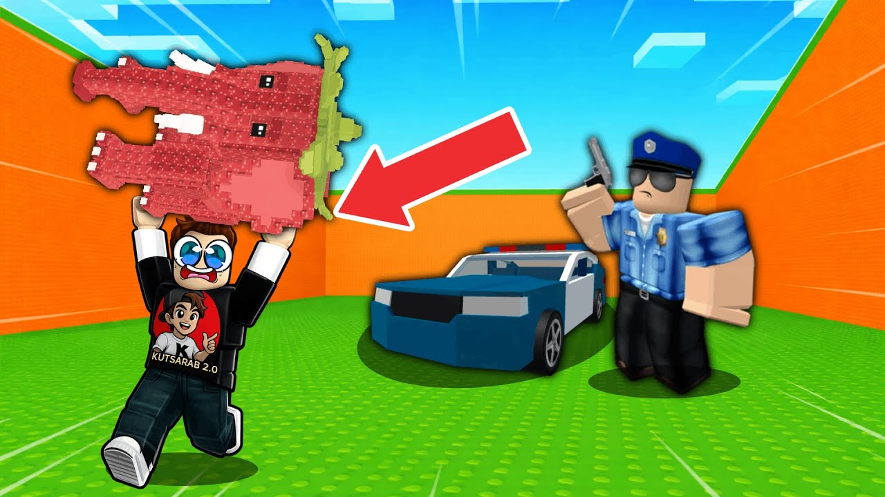 ROBLOX Escape Police for BRAINROTS!... (Tagalog) - YouTube